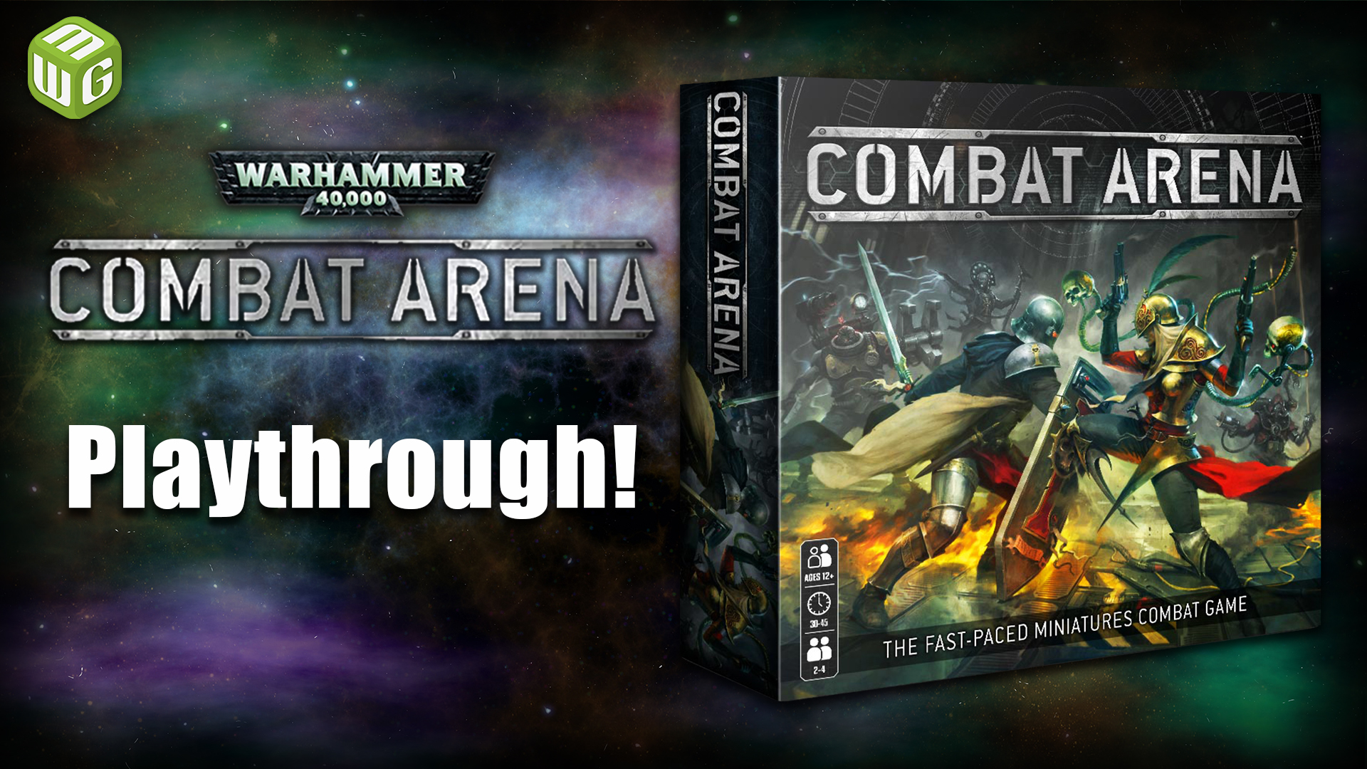 Warhammer Combat Arena Board Game Playthrough