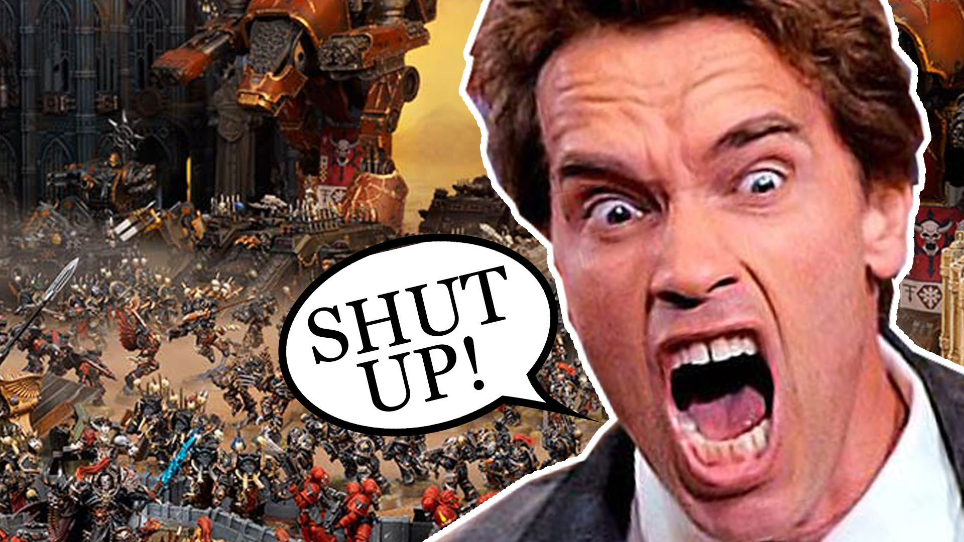 Arnold Schwarzenegger Discovers MiniWarGaming