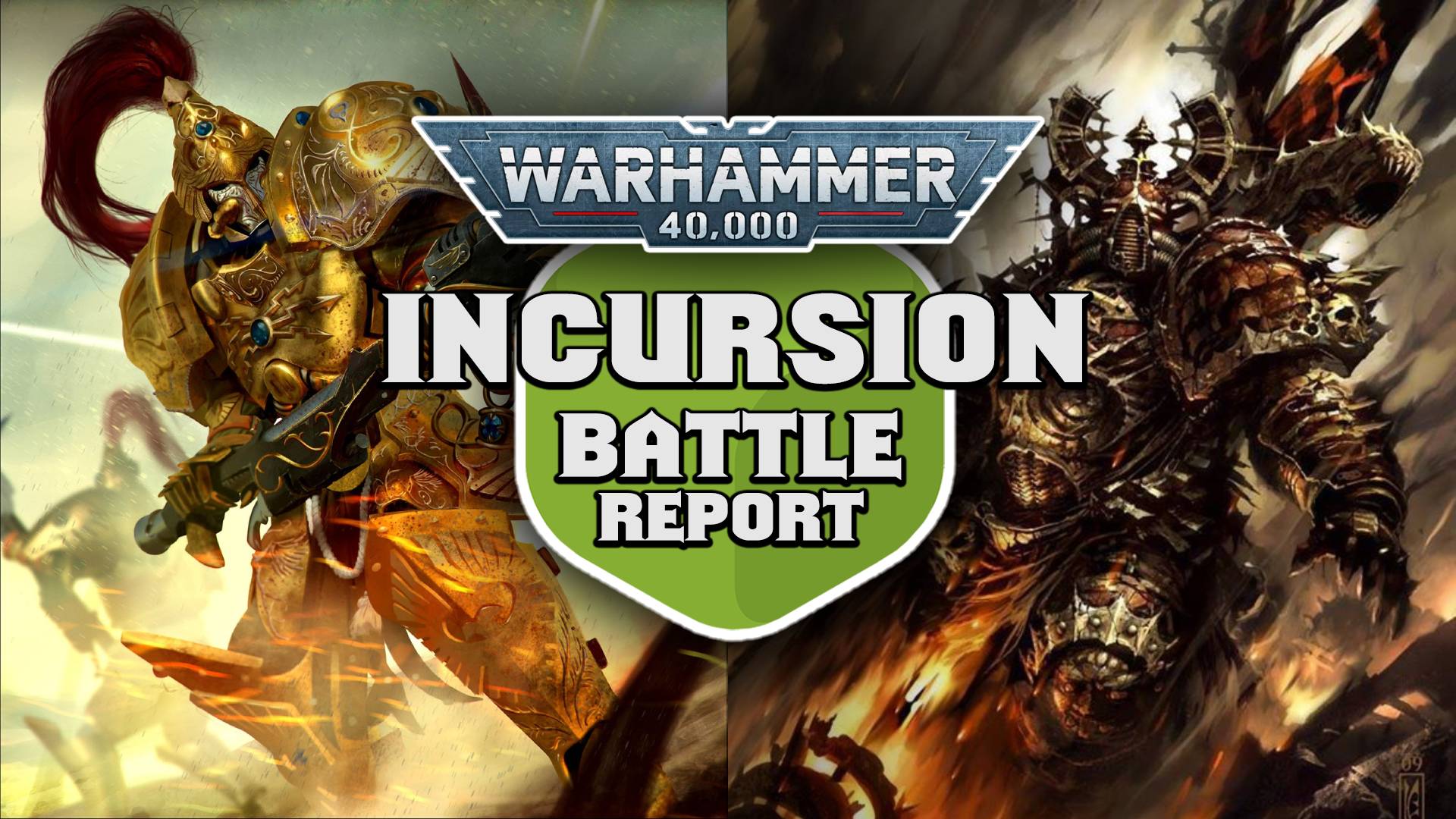 Custodes vs Iron Warriors Warhammer 40k Incursion Battle Report Ep 9