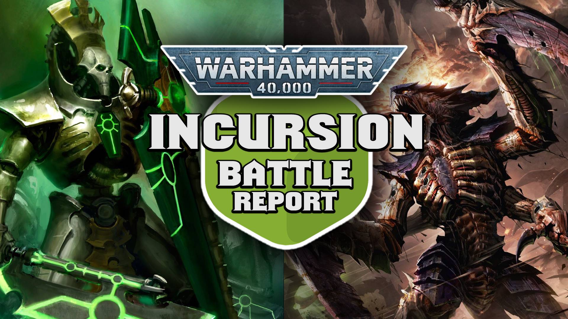 NEW Necrons vs Tyranids Warhammer 40k Incursion Battle Report Ep 15
