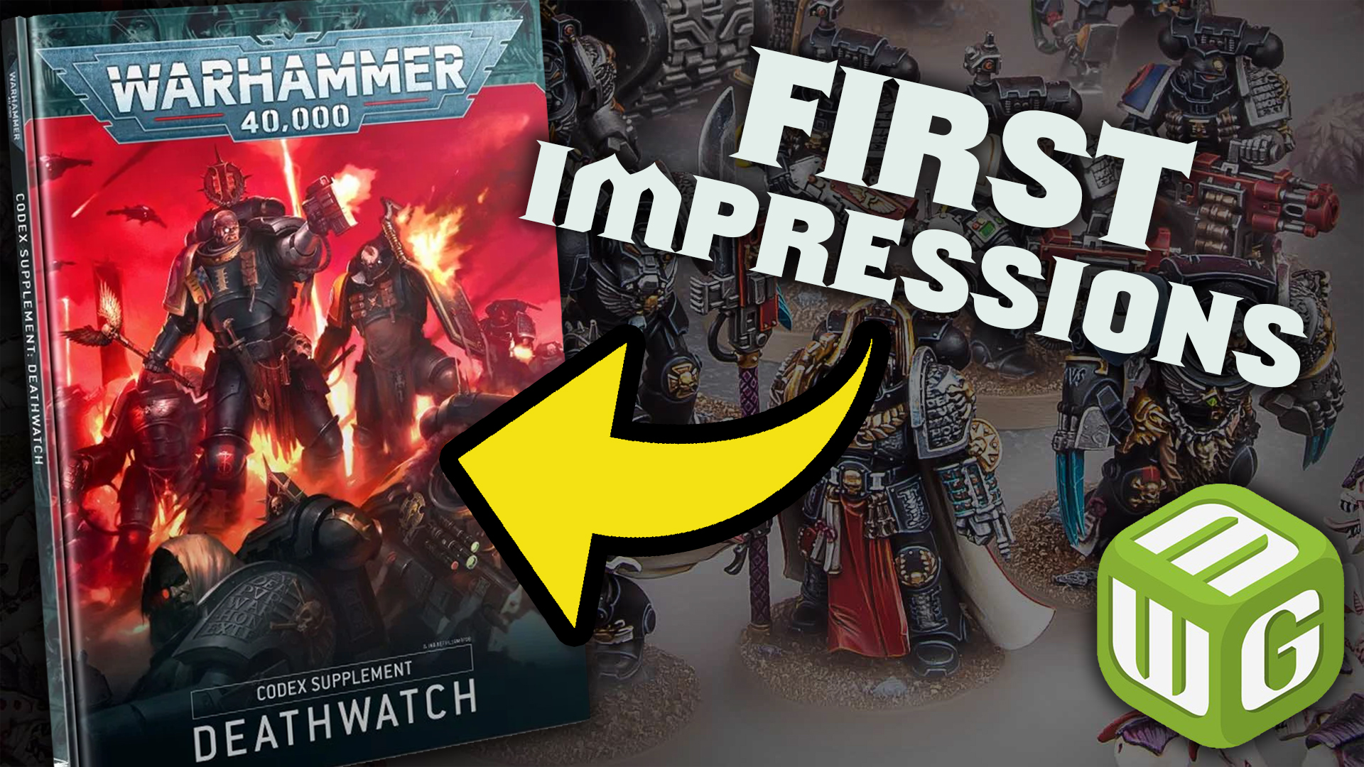 NEW Codex Supplement Deathwatch First Impressions - Warhammer 40k Book ...