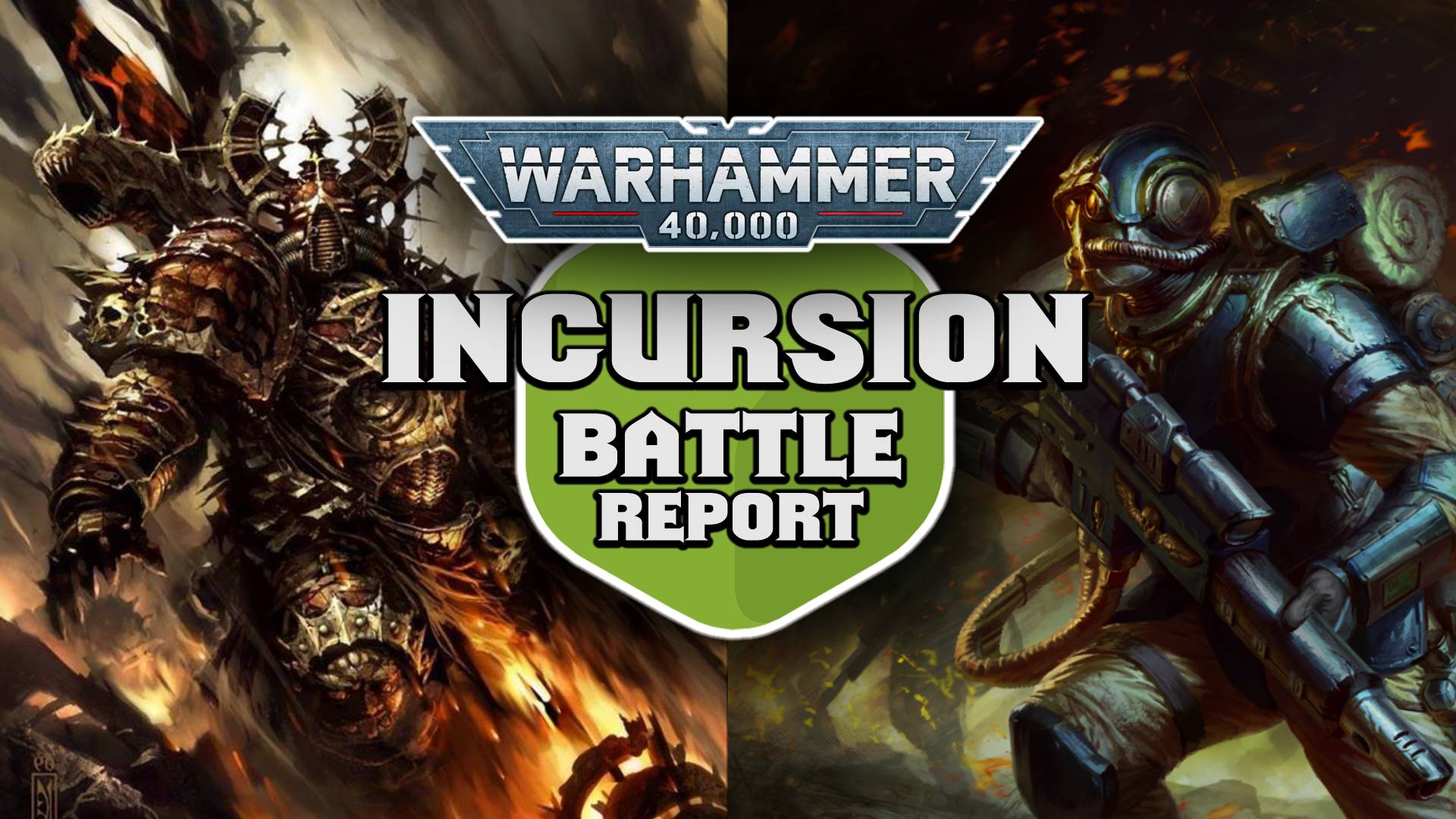 Black Legion vs Militarum Tempestus Scions Warhammer 40k Incursion ...