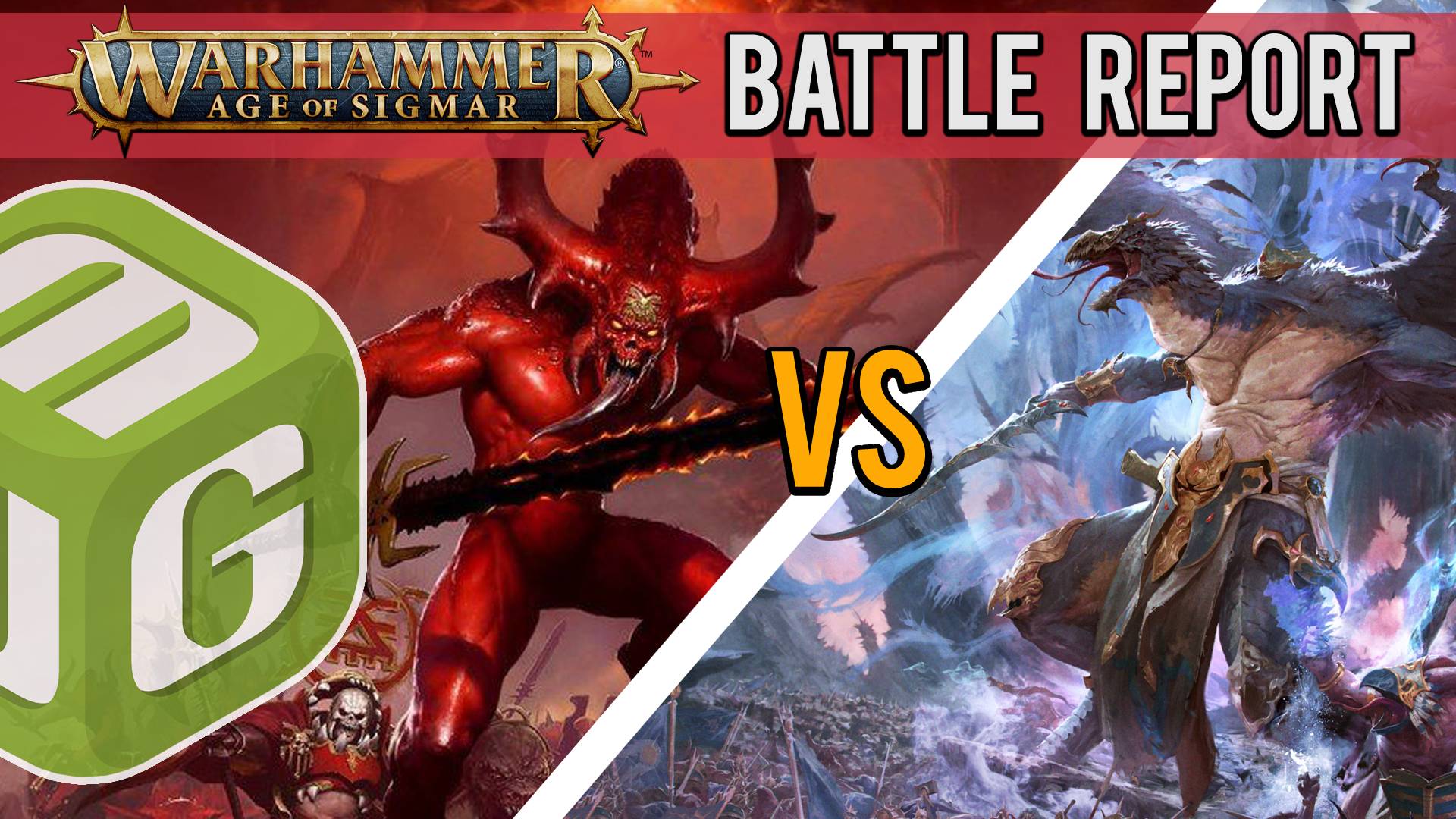 Disciples of Tzeentch vs Blades of Khorne Age of Sigmar 3rd Edition ...