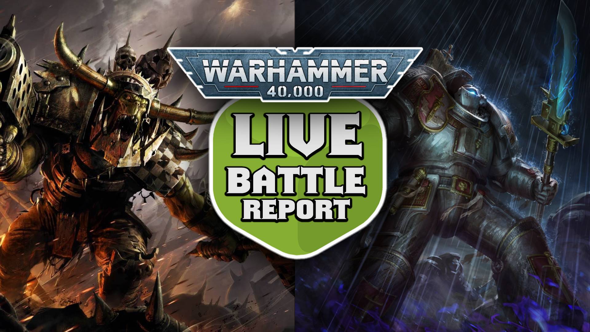 Orks vs Grey Knights Live Replay Warhammer 40k Battle Report