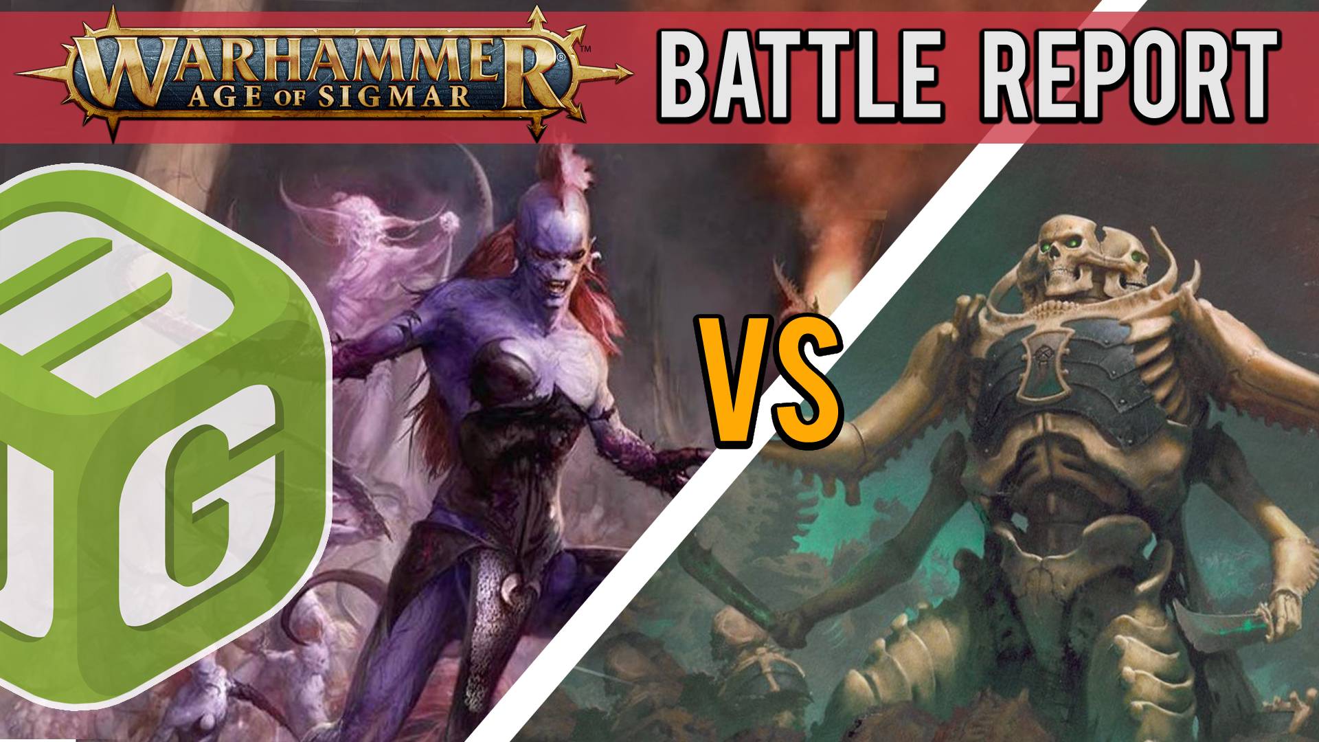 Hedonites of Slaanesh vs Bonereapers Warhammer Age of Sigmar Battle ...