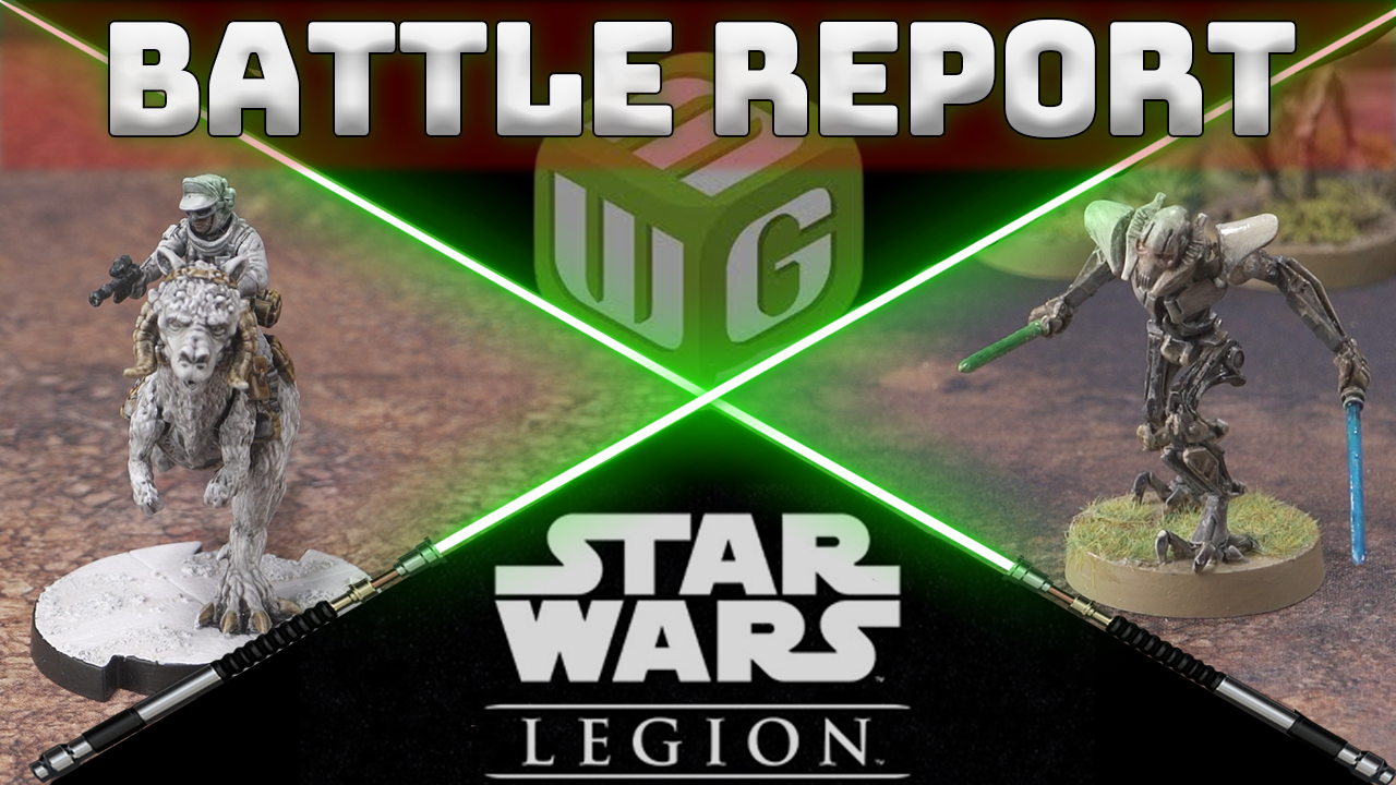 Rebel Alliance vs CIS Star Wars Legion Battle Report Ep 4