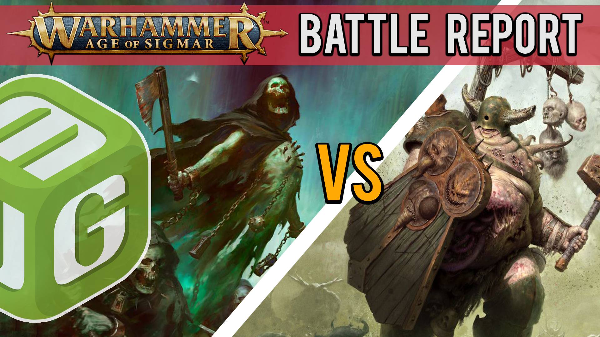 Nighthaunt vs Maggotkin of Nurgle Age of Sigmar Battle Report Ep 152