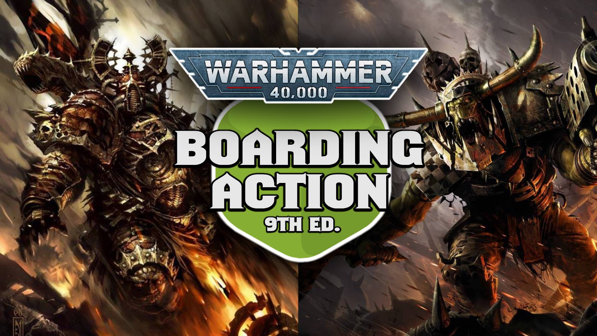 NEW Boarding Action Gameplay Warhammer 40k 9th Edition Battle Report Ep 276
