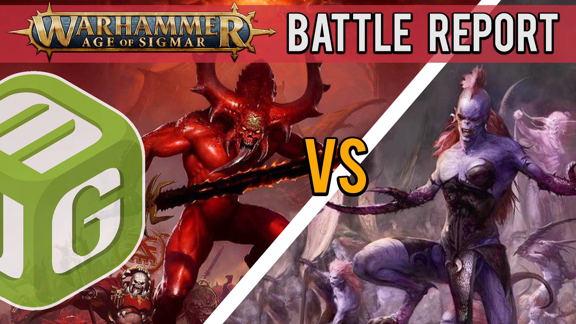 Blades of Khorne vs Hedonites of Slaanesh Age of Sigmar 3rd Edition ...
