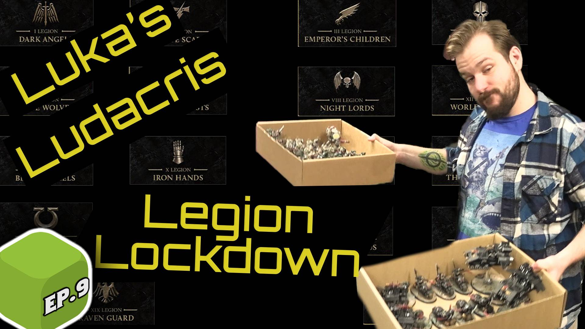 LEGION LOCKDOWN - Warhammer 9th Edition Battle Report Ep 317