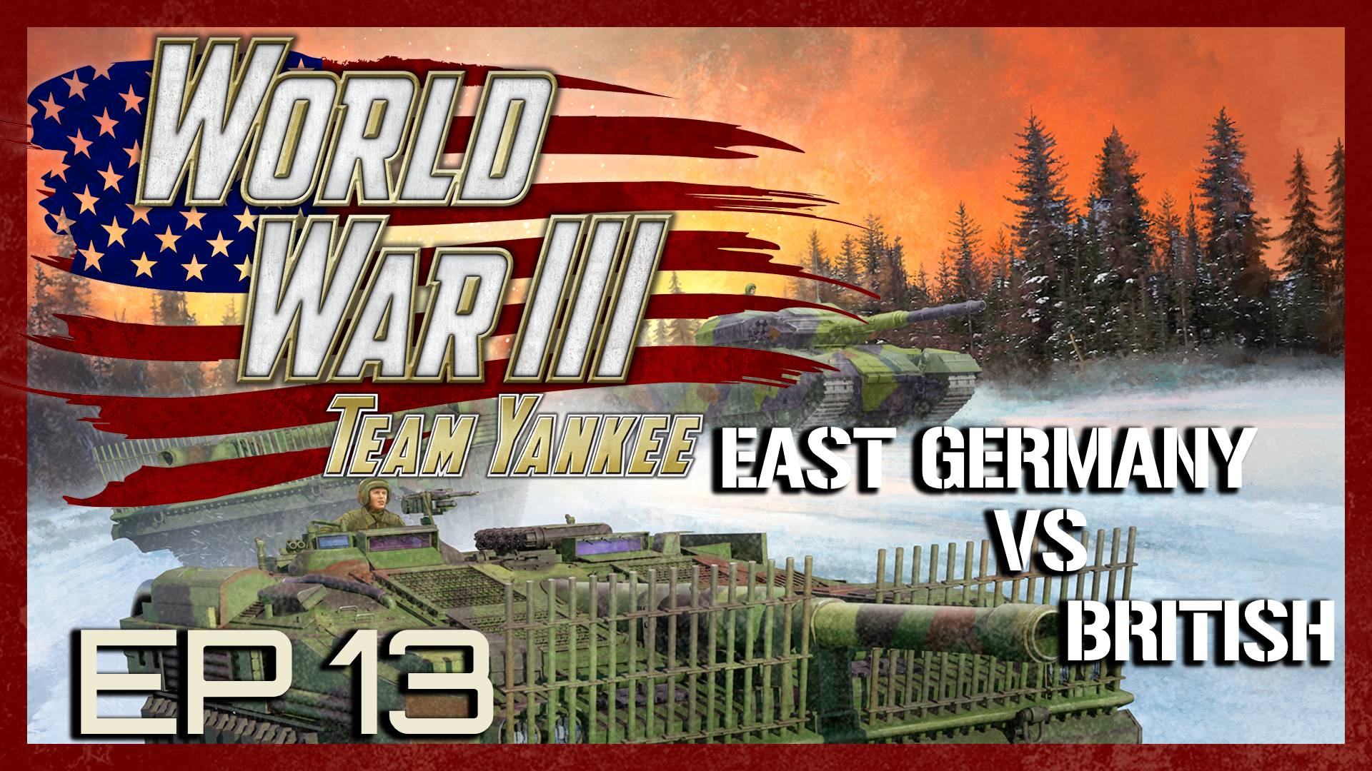East Germany vs British - Team Yankee Battle Report EP 13