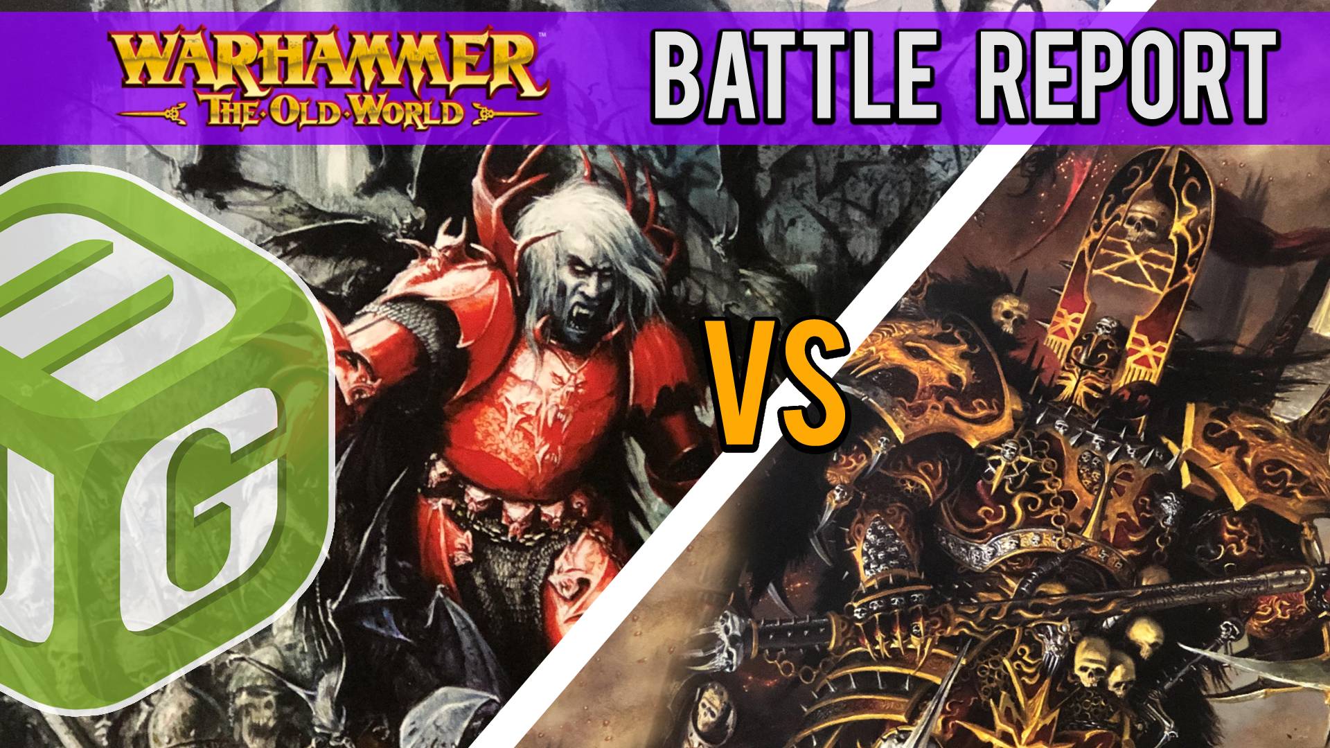 Vampire Counts vs Warriors of Chaos Warhammer The Old World Battle ...