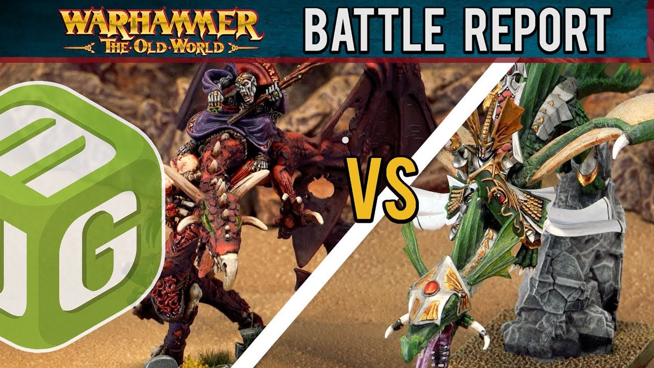 High Elves vs Vampire Counts Warhammer The Old World Battle Report Ep 5