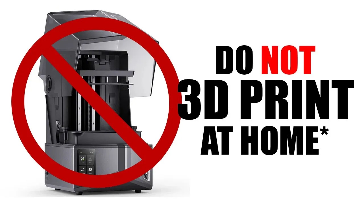 Do NOT 3D Print Miniature at Home