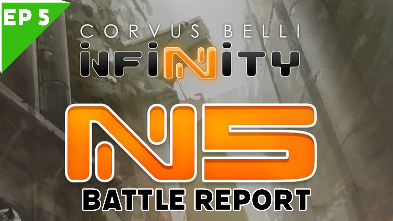 Infinity - JSA vs Ariadna Infinity N5 Battle Report Ep 5
