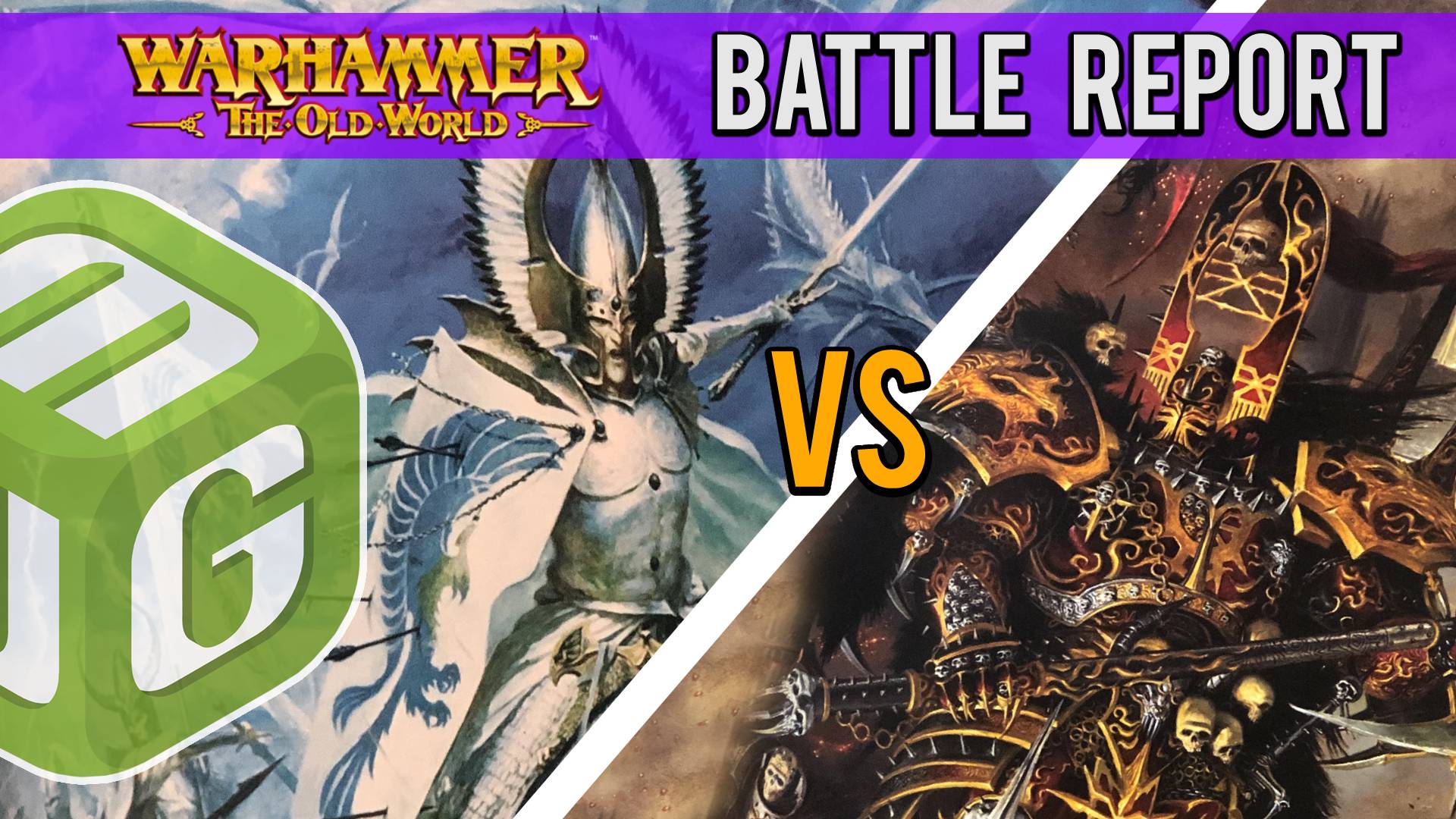 Upon Shrouded Shores - High Elves vs Warriors of Chaos - The Old World ...