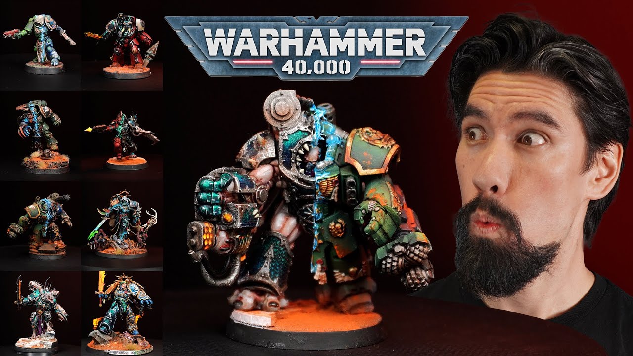 27 Alpha Legion Conversions | Dave's Artist Spotlight: ‪CerxiS‬