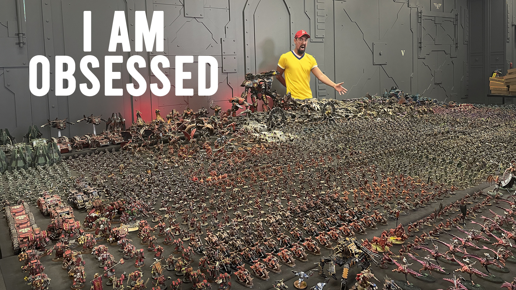 Dave Prepares For The BIGGEST Warhammer 40k Game EVER! - 150,000 Pts of ...