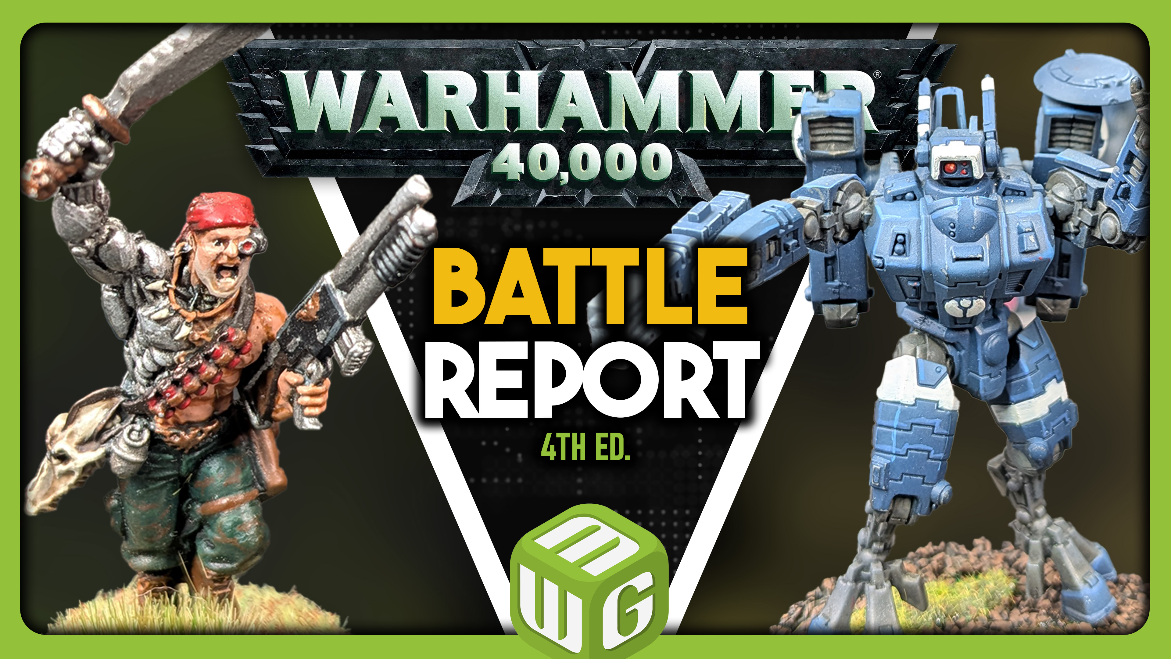 The Perfect Ambush | Catachan Veterans vs T’au Warhammer 40K 4th ...